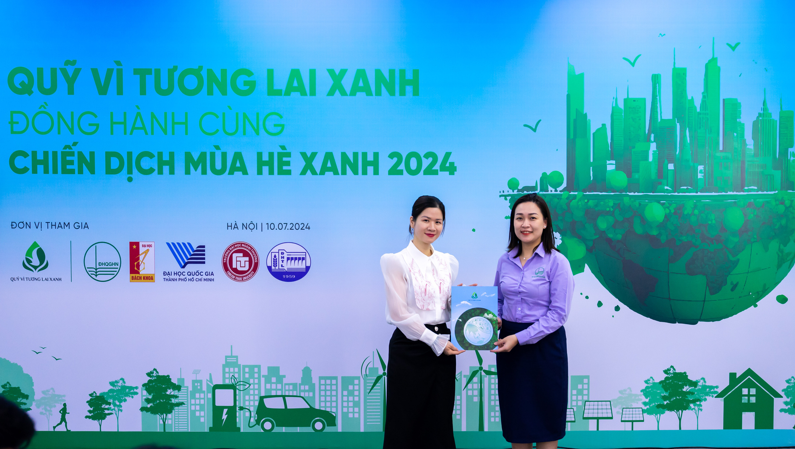 QUỸ VÌ TƯƠNG LAI XANH ĐỒNG HÀNH CÙNG CHIẾN DỊCH MÙA HÈ XANH 2024 - Tập đoàn Vingroup